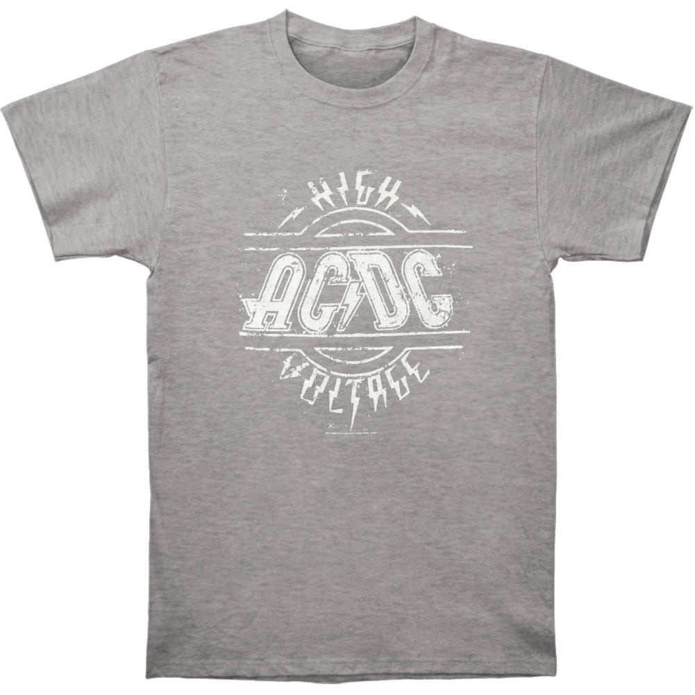 AC/DC Men's High Voltage Sports Gray T-shirt XX-Large Heather - Walmart.com