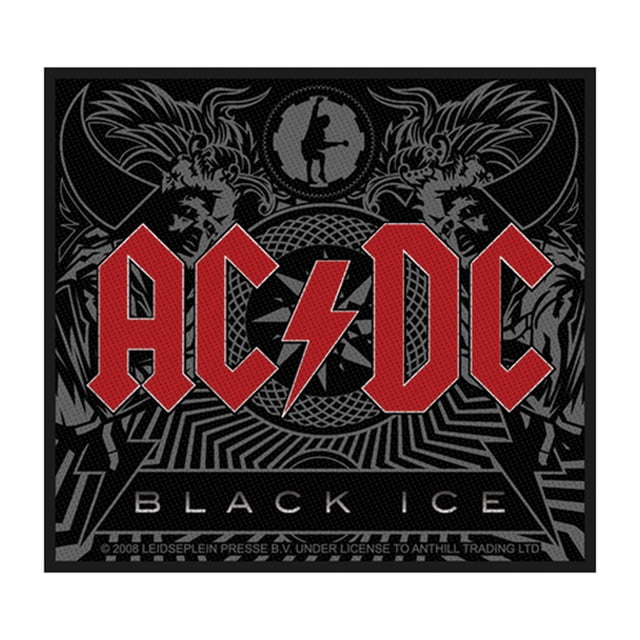 AC/DC Men's Woven Patch Black - Walmart Business Supplies