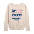 AC/DC - North American Tour 1982 - Women's French Terry Long Sleeve ...