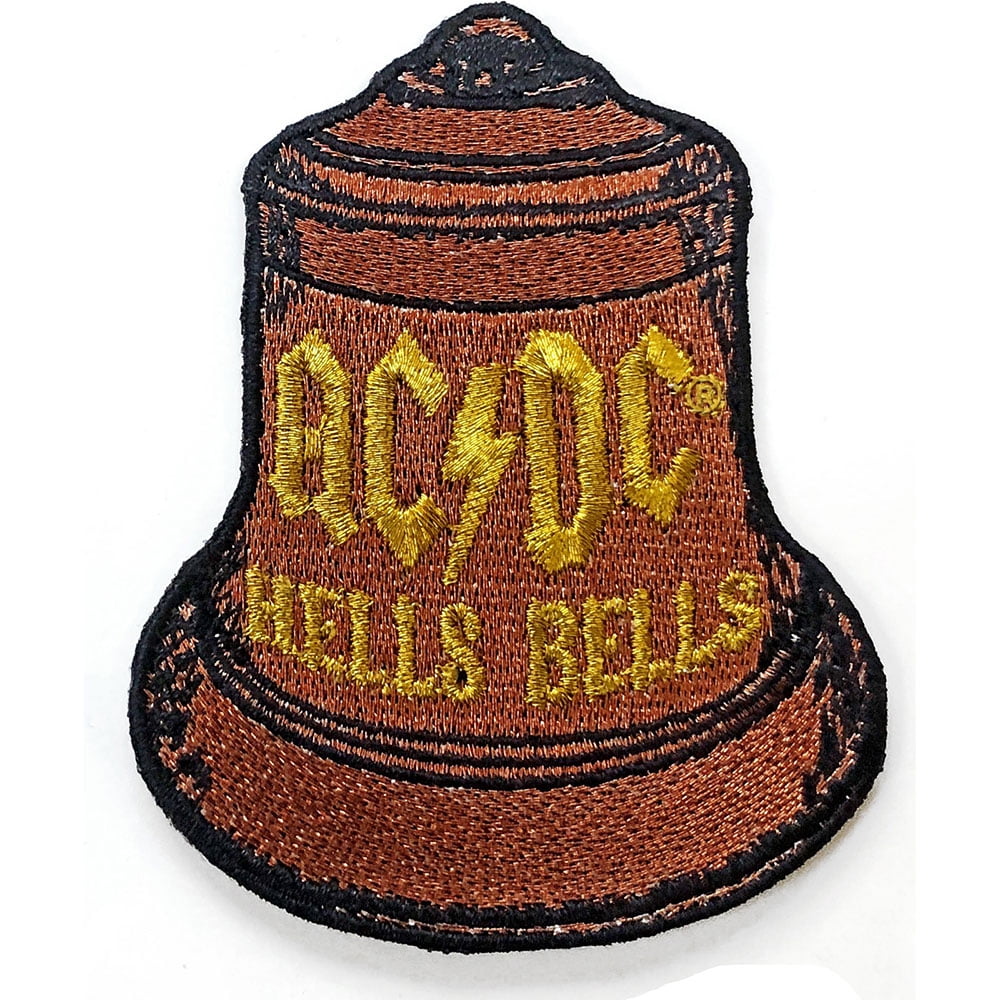 AC/DC Patch Hells Bells Band Logo new Official Brown - Walmart.com