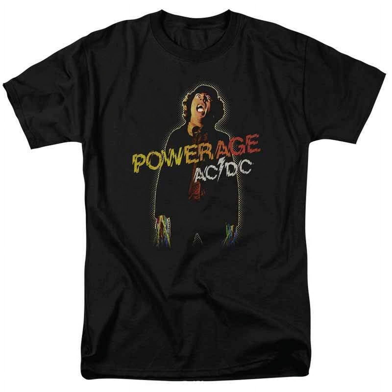 AC/DC Powerage" Angus Iconic Rock Band T-Shirt" - Walmart.com