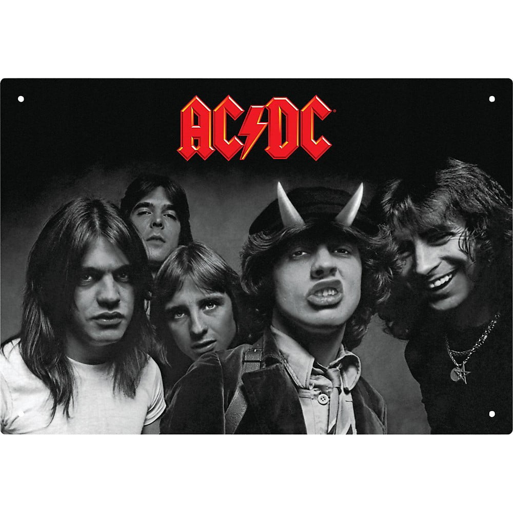 Hal Leonard AC/DC Concert Tin Sign, 1979 Album Art, Music Poster for ...