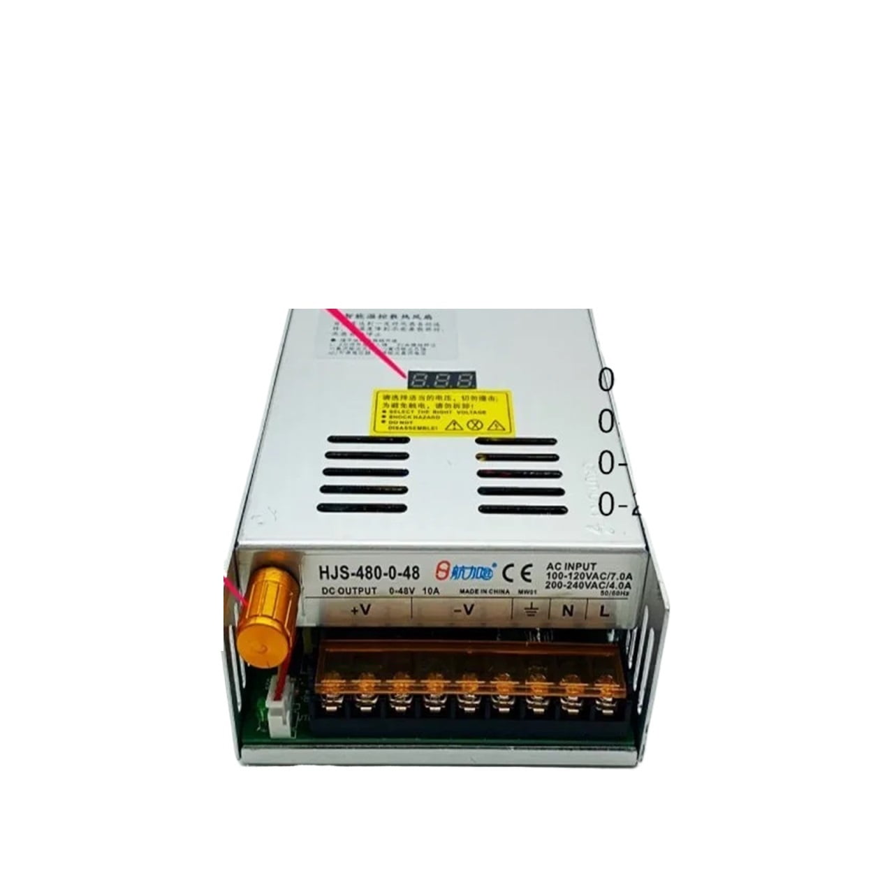 AC DC To 5V 12V 24V Switching Power Supply Adjustable 36V 48V 60V 80V 120V 160V 480W Digital ...