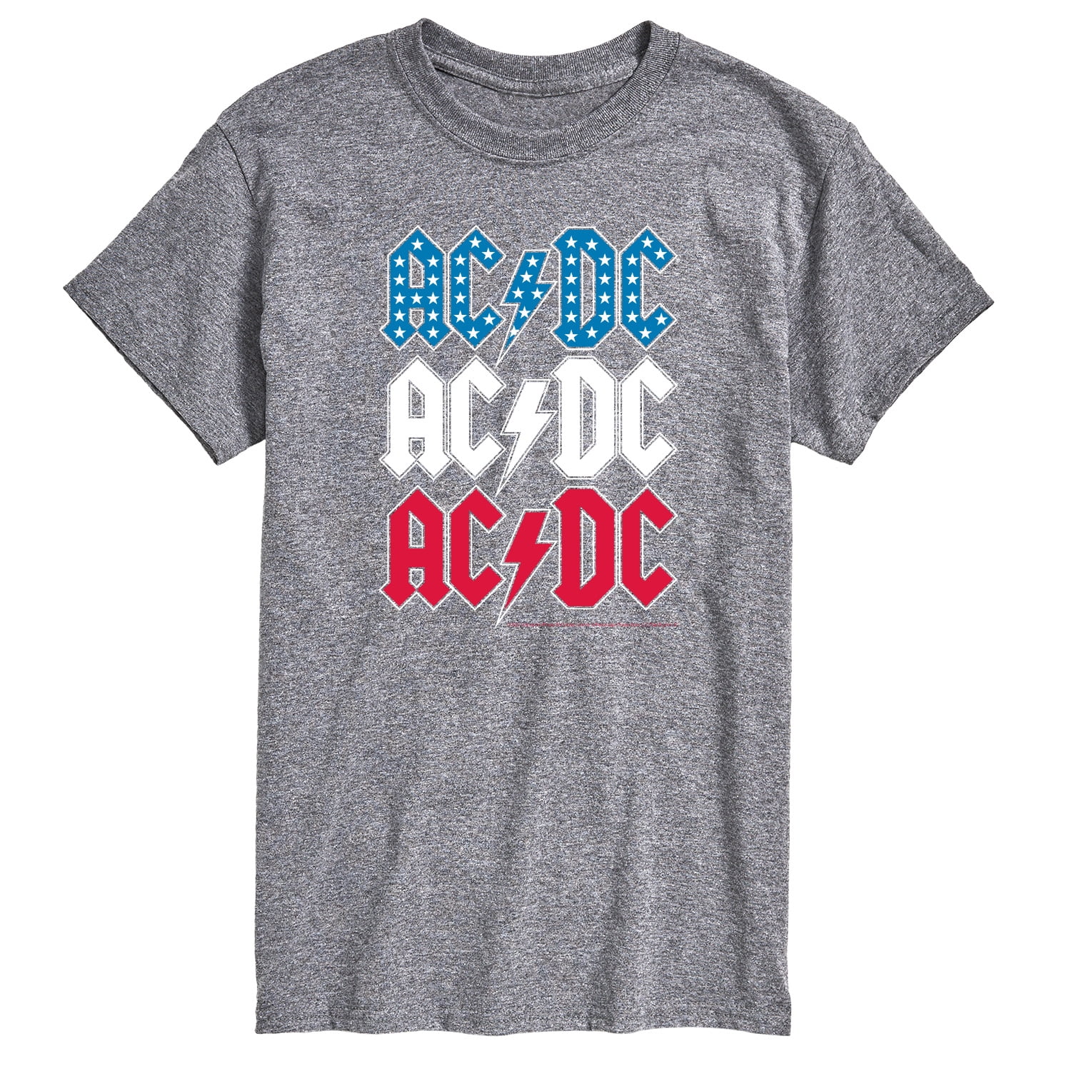 AC/DC - USA Stack - Men's Short Sleeve Graphic T-Shirt - Walmart.com