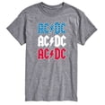 AC/DC - USA Stack - Men's Short Sleeve Graphic T-Shirt - Walmart.com
