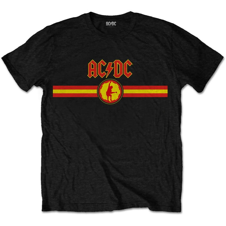 AC/DC Unisex T-Shirt Logo & Stripe (Medium) - Walmart.com AC/DC Unisex T-Shirt Logo & Stripe (Medium) - Walmart.com