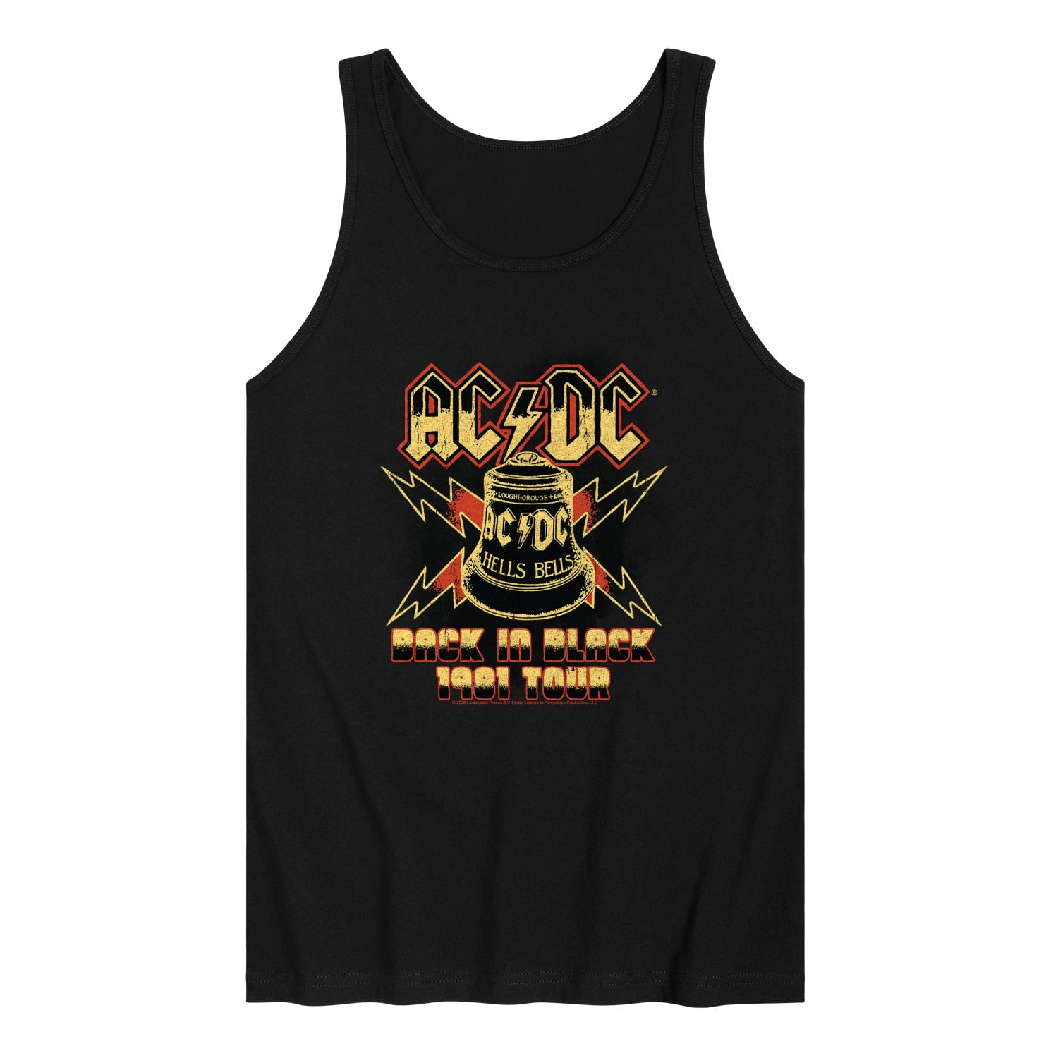 AC/DC - World Tour 1981 - Men's Sleeveless Graphic Tank - Walmart.com