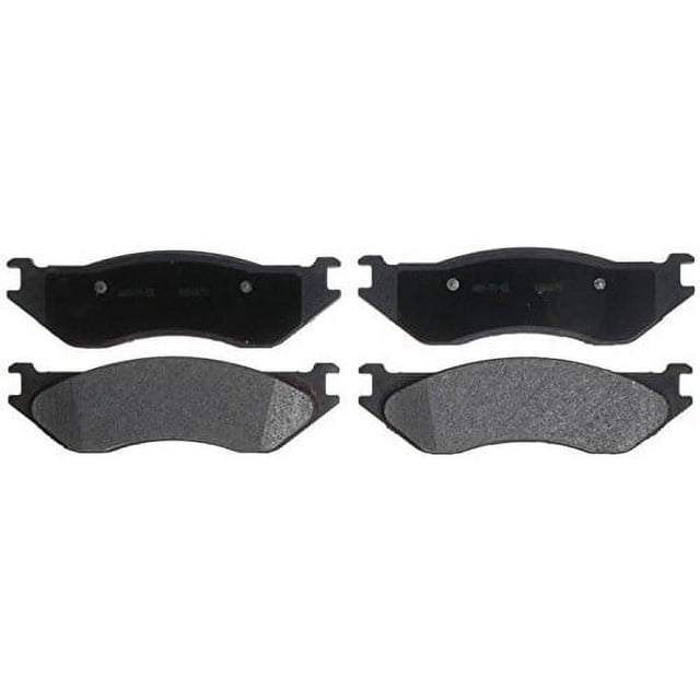 AC Delco 14D966M Brake Pad Set, Semi-metallic OE Replacement - Walmart.com