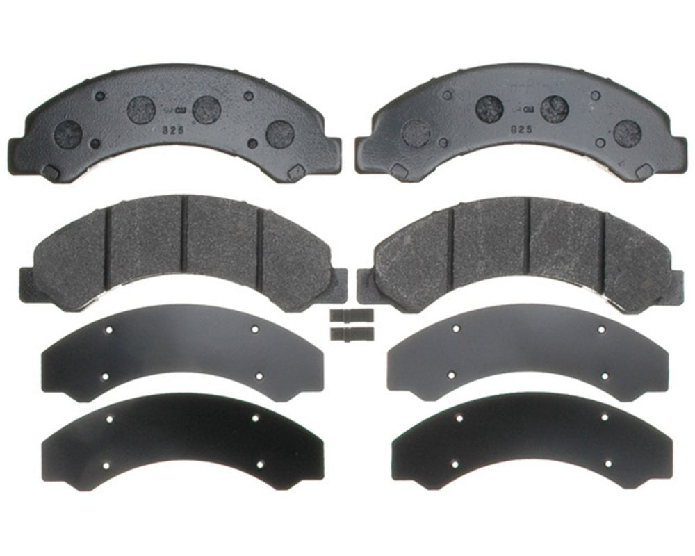 AC Delco 17D825M Brake Pad Set, Semi-metallic OE Replacement - Walmart.com