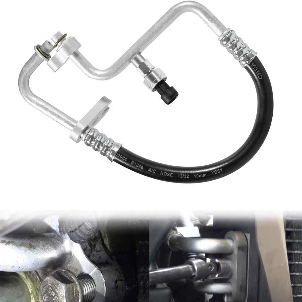 AC Delco Air Conditioning Compressor Condenser Hose 15-34440 For Chevy ...