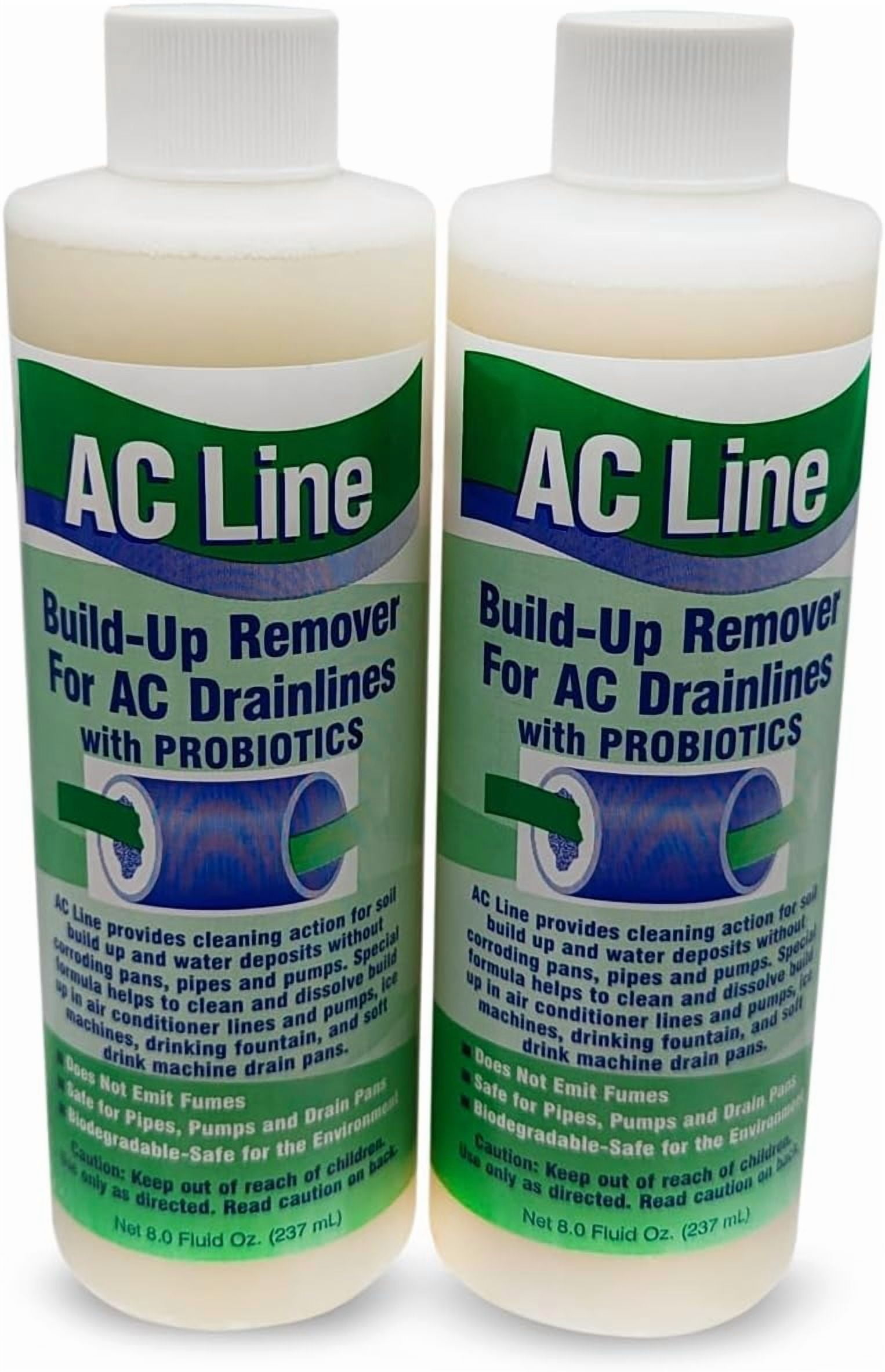 AC Drain Line Cleaner - 2 Pack / 6 Month Supply - Cleans HVAC drain ...