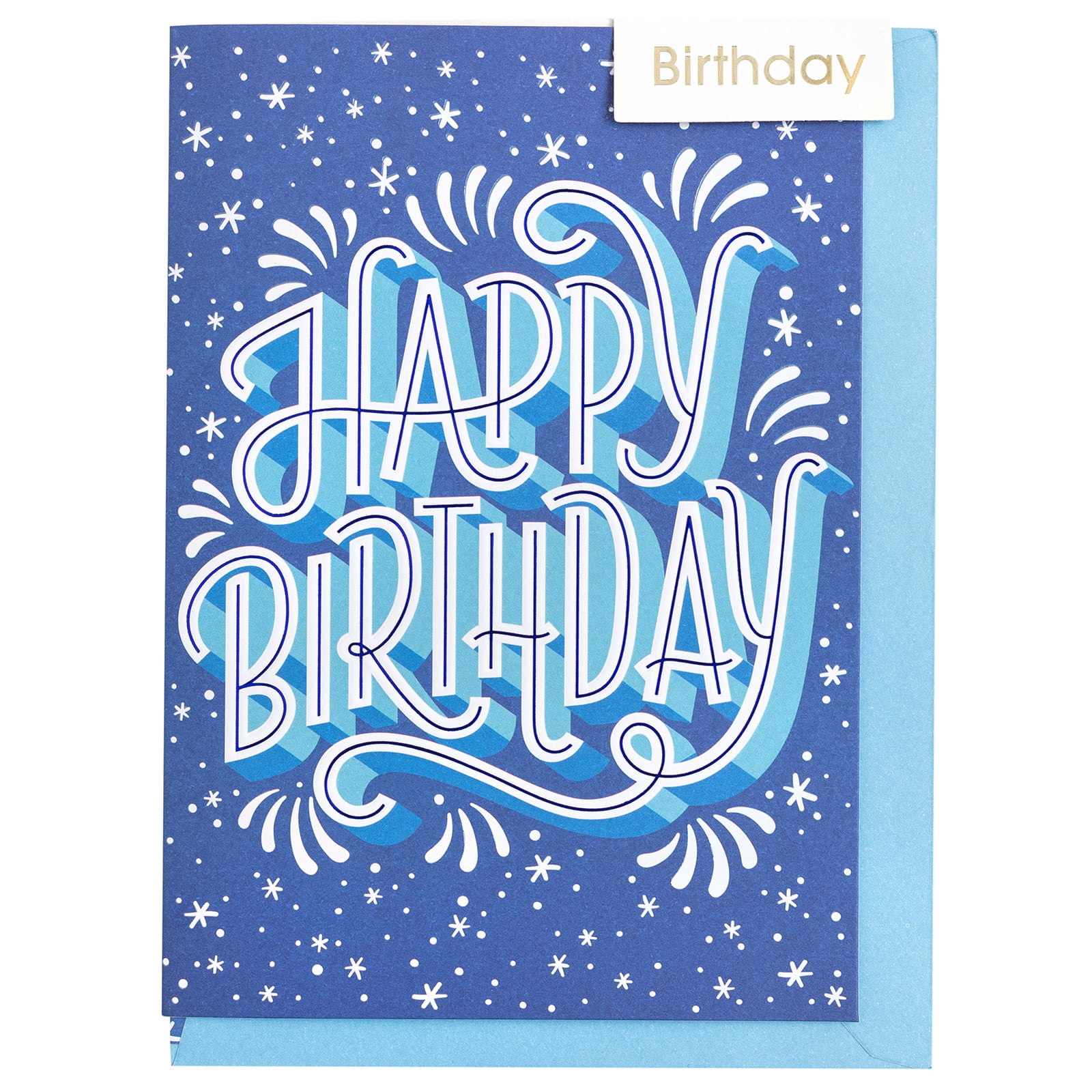 AC Gift Greeting Card W/Envelope-Happy Birthday - Generic - Walmart.com