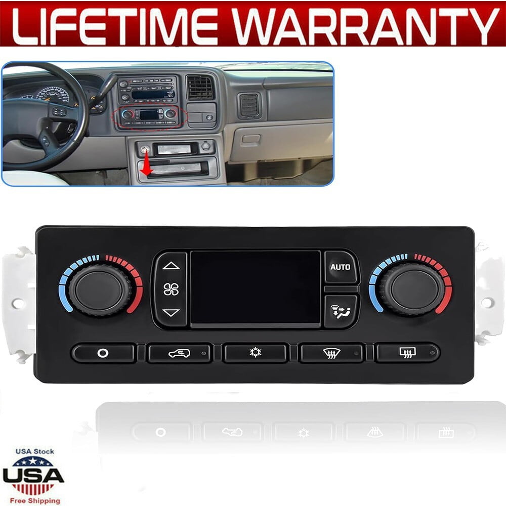 AC Heater Climate Control Module 599-211XD For Chevy GMC Improved ...