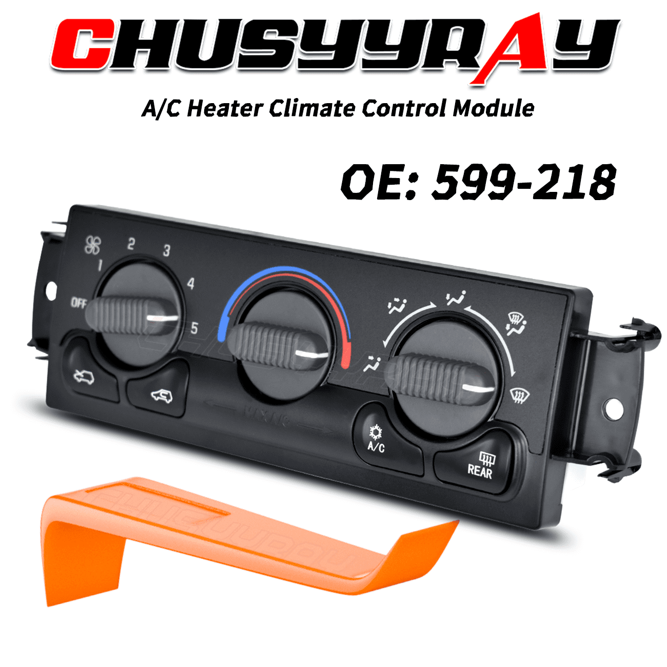 AC Heater Climate Control Module 599-218 For 1999-2002 Chevy Silverado ...