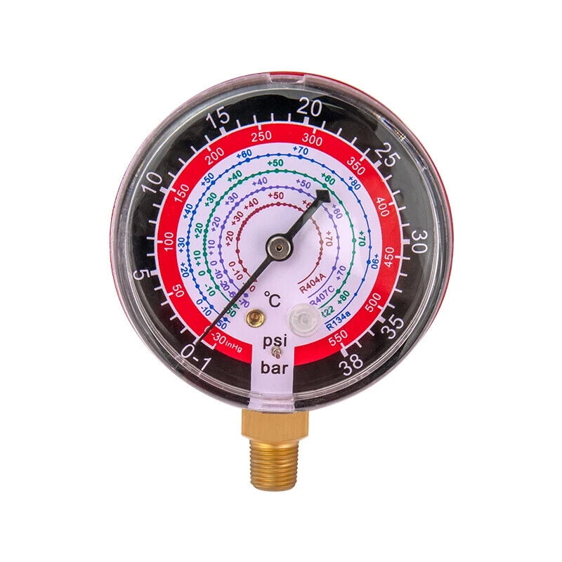 AC High Pressure Gauge REFRIGERAN R134a R22 R12 R404a 0-35KG/cm2 , 0-500PSI - Walmart.com