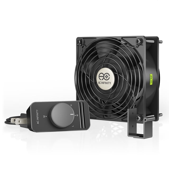 AC Infinity AXIAL S1238, 120mm Muffin Blower with Speed Controller for ...