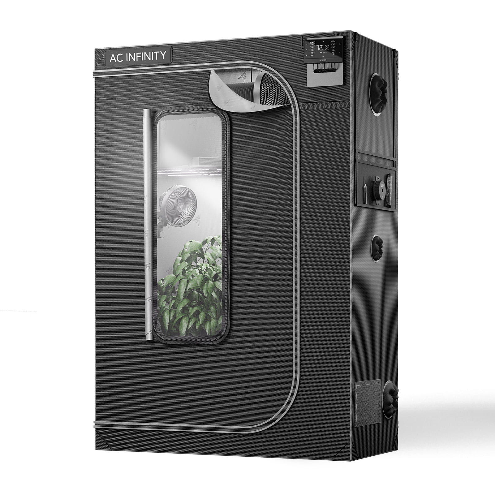 AC Infinity CLOUDLAB 642 Advance Grow Tent, 48”x24”x72”, 1 in. Poles ...