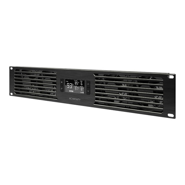 "AC Infinity CLOUDPLATE T7 Quiet Rack Mount Fan Panel 2U - Cooling ...