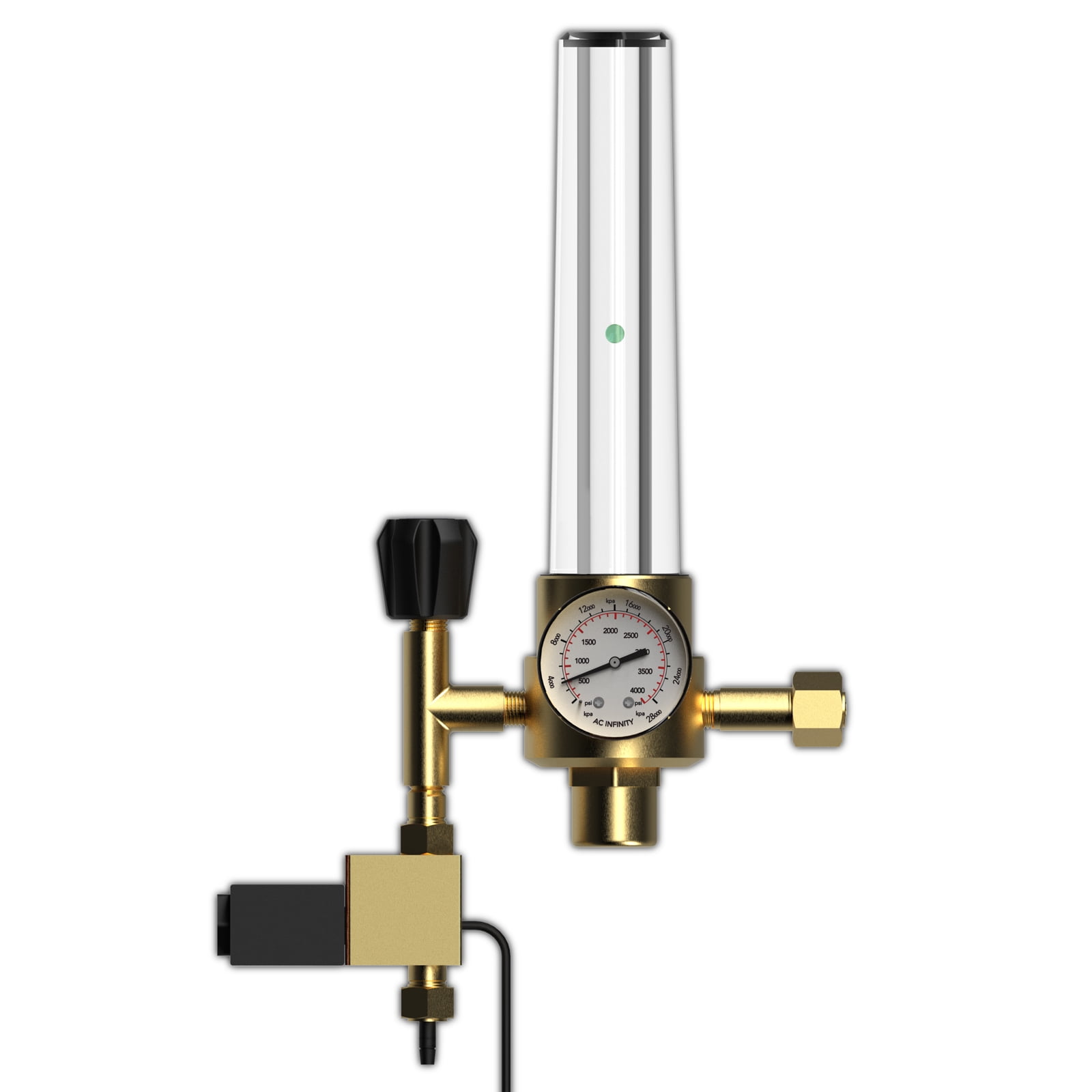 AC Infinity CO2 Regulator, Carbon Dioxide Monitor with Solenoid Valve ...