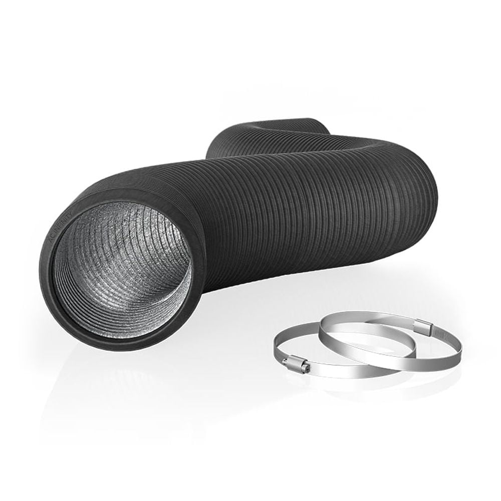 AC Infinity 4-Inch Flexible Aluminum Ducting for HVAC, Vent Air ...