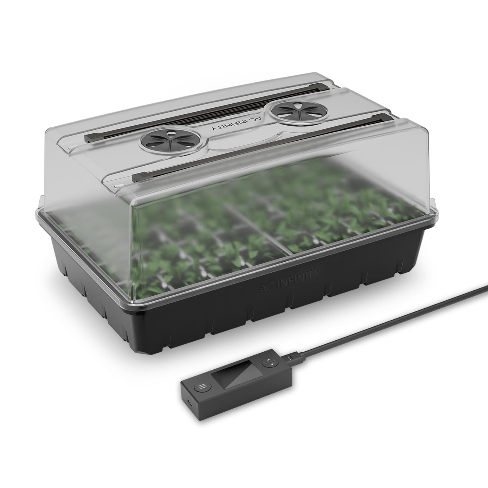 AC Infinity Complete Germination System: Humidity Dome with LED Grow ...