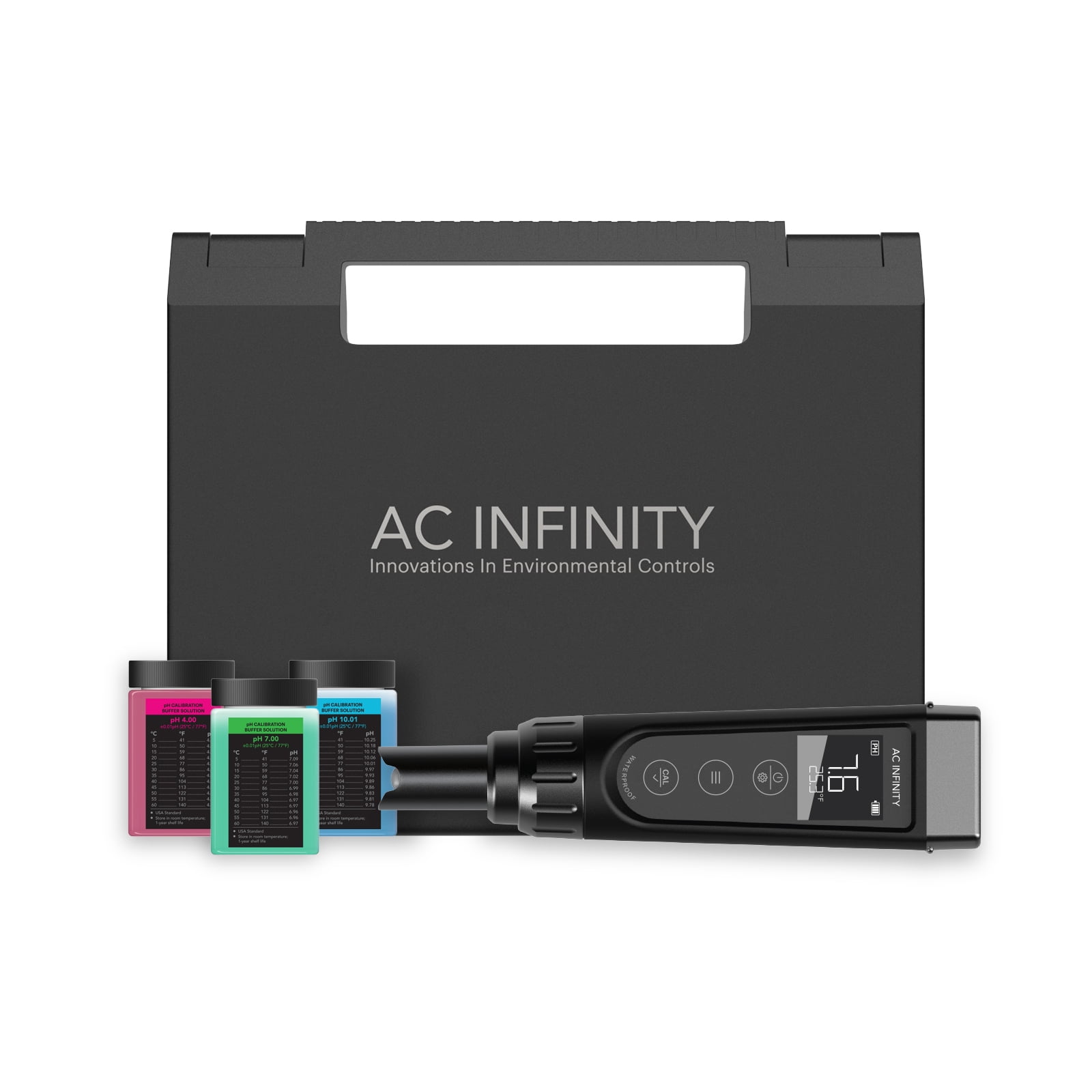 AC Infinity pH Meter PRO Kit, High Precision Digital pH Pen, ±0.01 ...