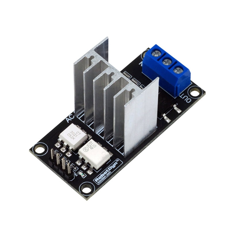 AC Light Dimmer Module 1 Channel 8A 3.3V/5V Logic AC 50/60H Light ...