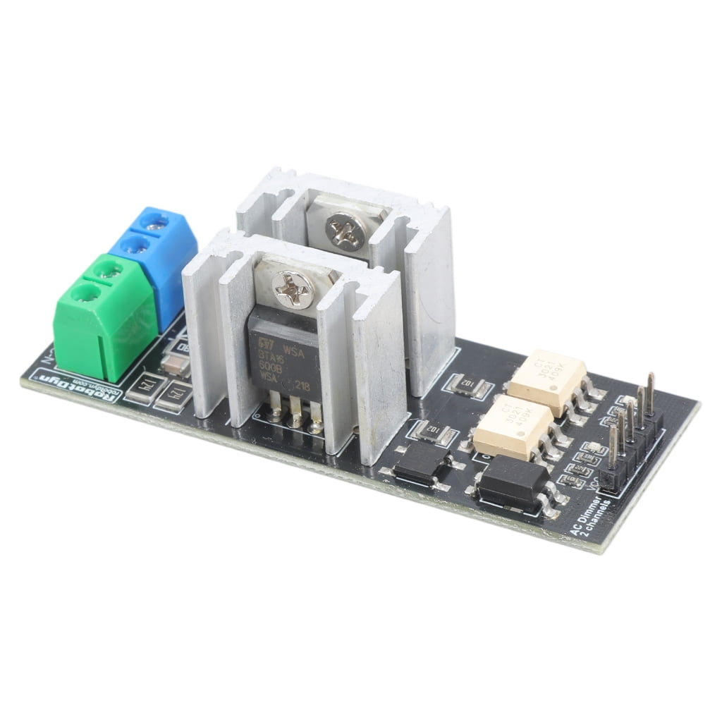 AC Load Controller Double Independent Channel For Lighting Systems 3.3V ...