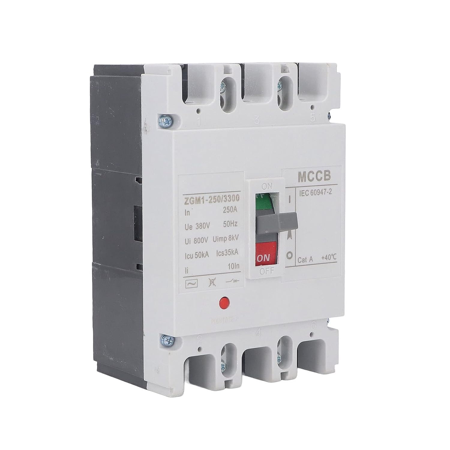 AC Miniature Circuit Breaker, 3 Pole ZGM1-250/3300 380V 250 Amp ...