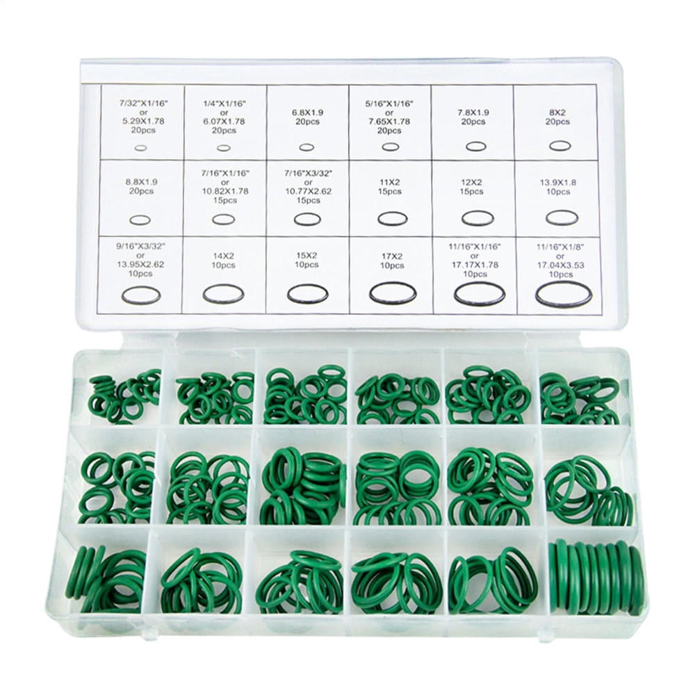 AC O Ring Kit, Rubber 270 Pieces Ac Seal Kit, Automotive Replacement ...