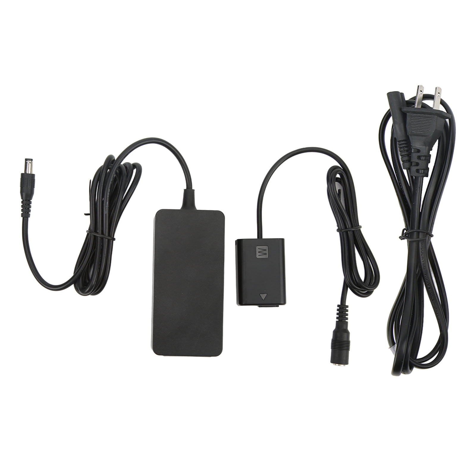 AC PW20 Dummy Battery NP FW50 Camera DC Coupler ABS Metal Camera Dummy ...