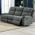 AC Pacific Ronald Contemporary Sofa, Grey - Walmart.com