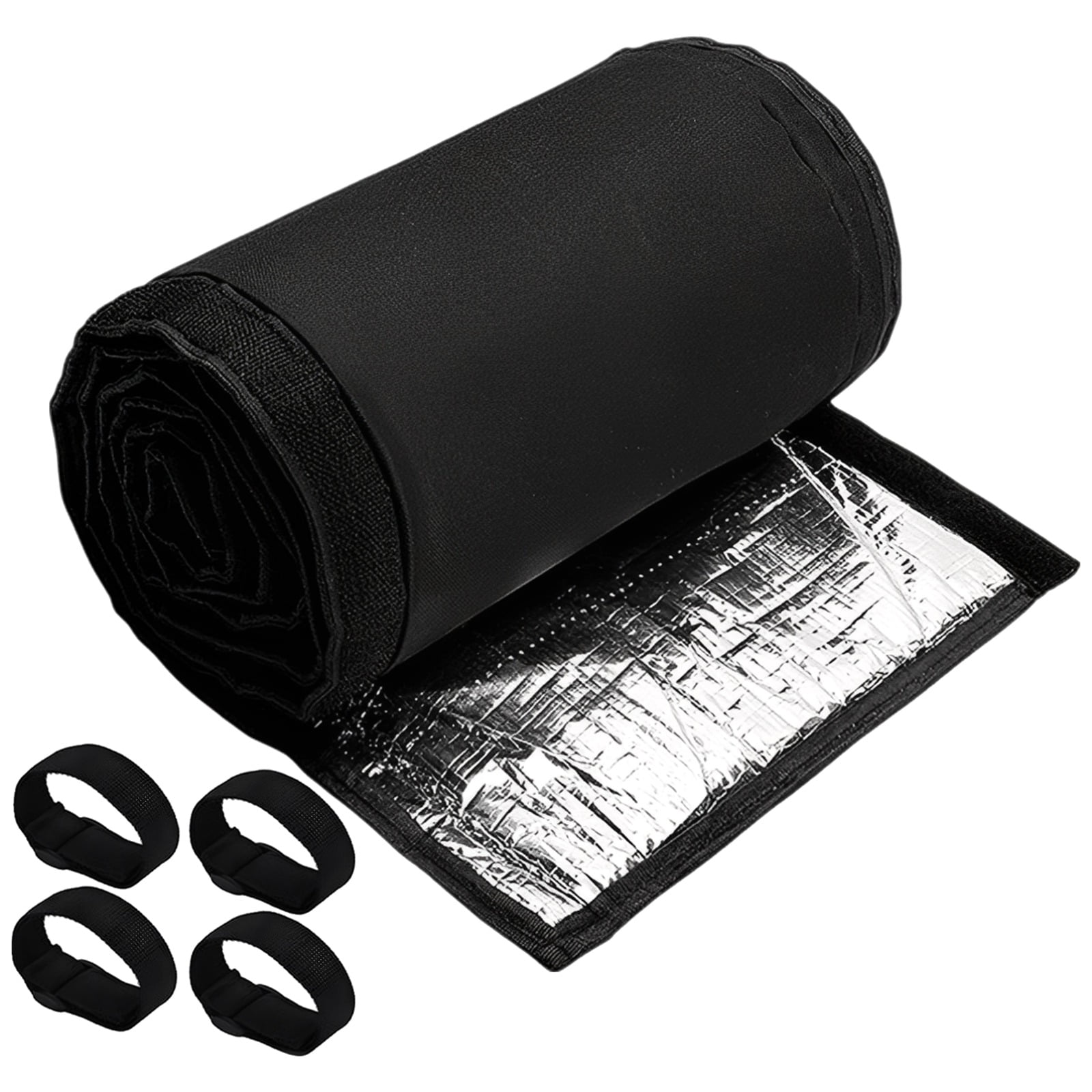 AC Pipe Insulation, 78.7 in x 10.6 in / 200 x 27 cm HVAC Pipe ...