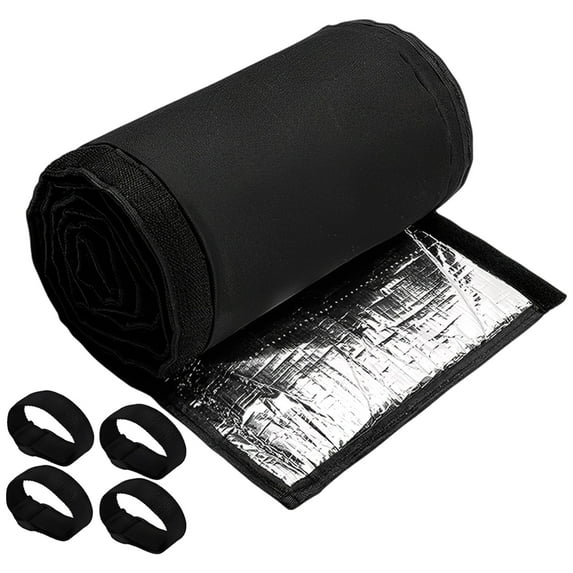 AC Pipe Insulation, 78.7 in x 10.6 in / 200 x 27 cm HVAC Pipe ...