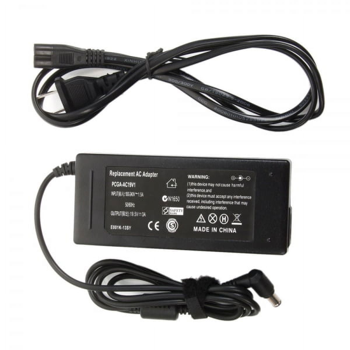 AC Power Adapter Charger For Sony Vaio PCG-FX120 + Power Supply Cord 19 ...