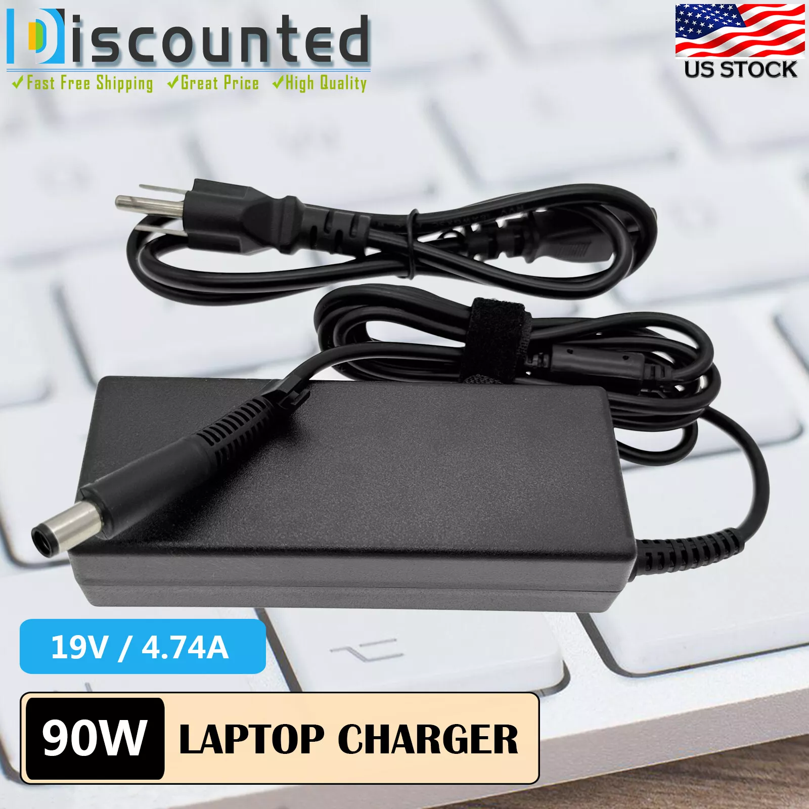 AC Power Adapter For HP Pavilion 23-q041 23-q050z 23-q067c All-in-One ...