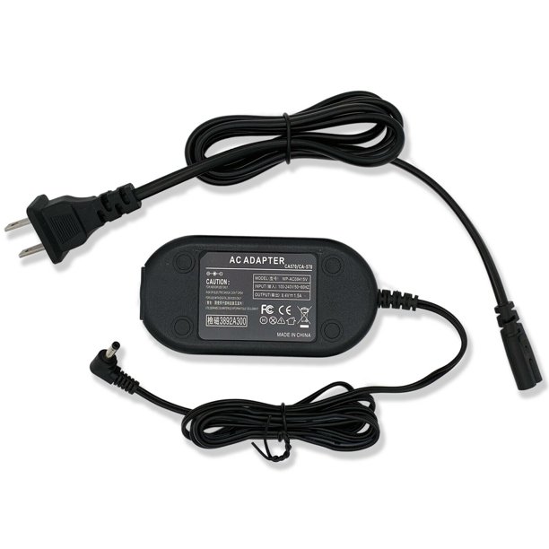 AC Power Adapter for Canon CA-570 CA-570K CA-570S ZR400 ZR500 ZR60 ...