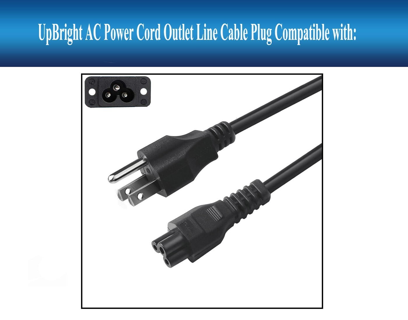 AC Power Cord Cable For Allen & Heath ZEDi-10FX ZEDi10 10-channel Mixer ZEDi-10 ZEDi-10FX ...