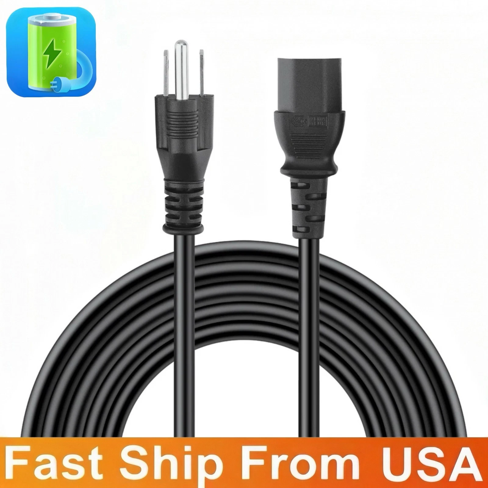 AC Power Cord Compatible with Cisco Catalyst 3850 WS-C3850-48F-S 48 ...