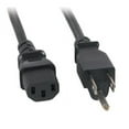 AC Power Cord NEMA 5-15P to IEC-60320-C13 14 AWG 3C 15A SJT 250V 6 ft. - Black - Walmart.com