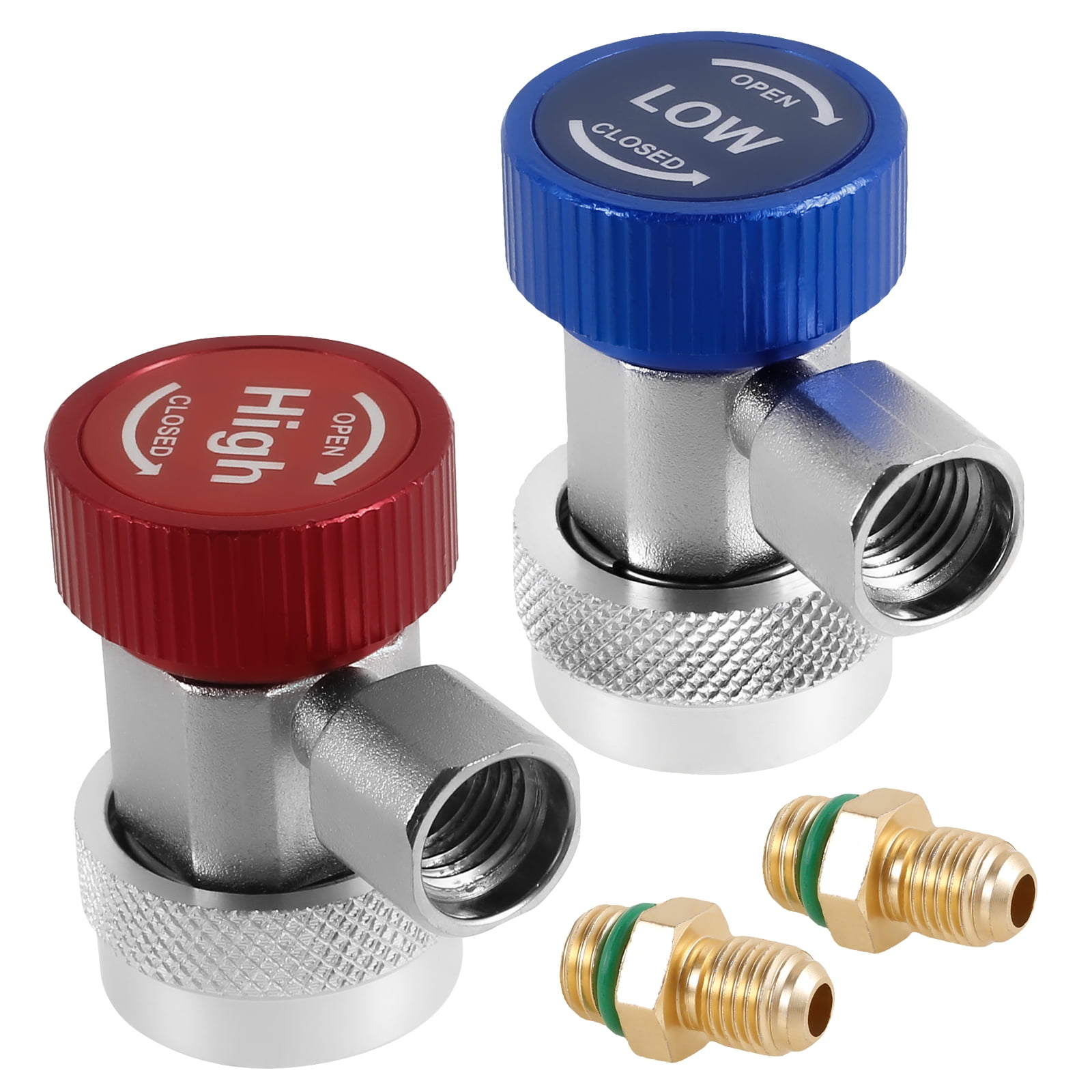 AC Quick Coupler Adapter Copper High and Low Pressure AC Adapter ...