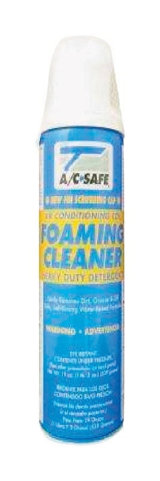 AC-Safe 19 oz Air Conditioner Coil Cleaner Foam Spray for Plumbing ...