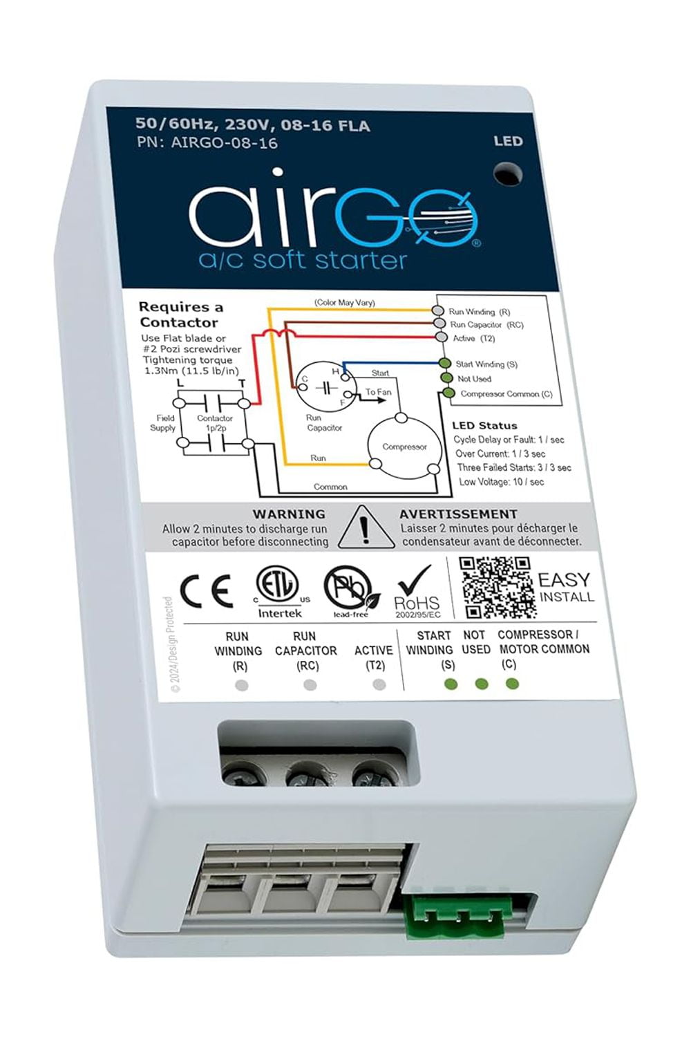 AC Soft Starter. Proprietary Reverse Motor Protection for Utility and ...