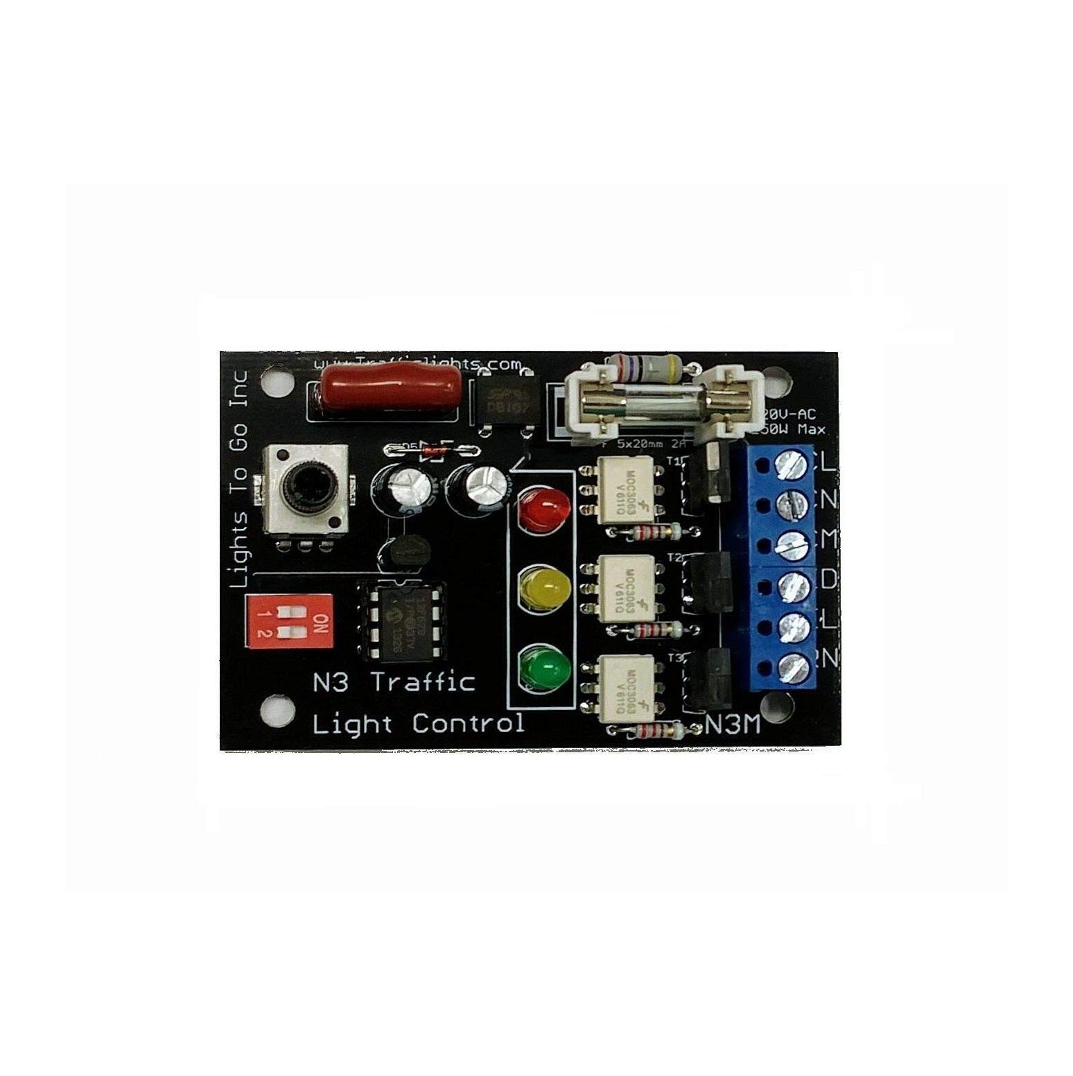 AC Traffic Light Controller/Digital Sequencer - N3-3 Light Controller ...