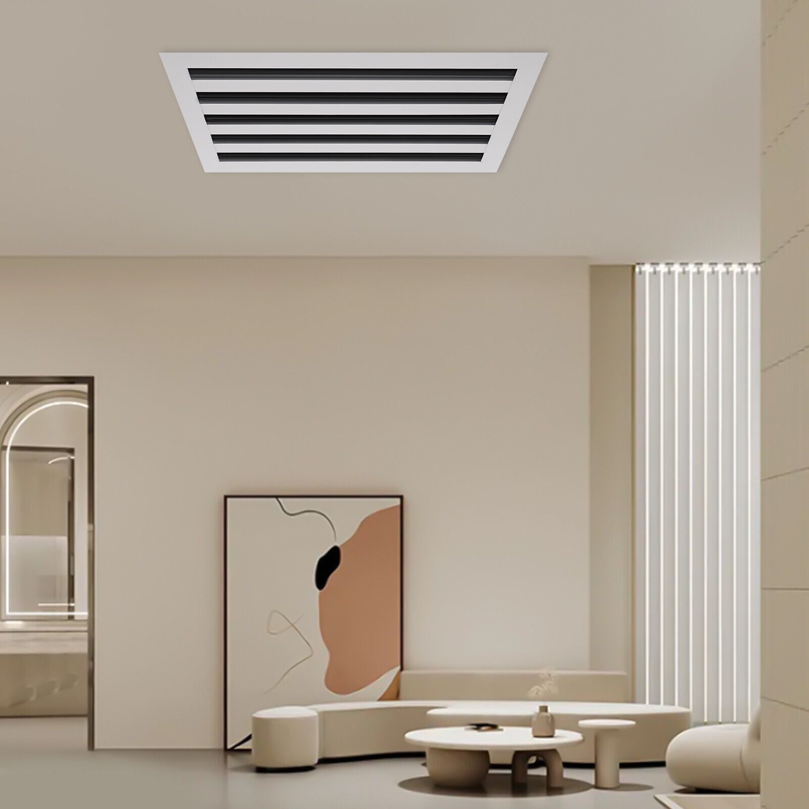 AC Vent Cover Air Vent Standard Linear Slot Diffuser Ceiling Wall Floor ...