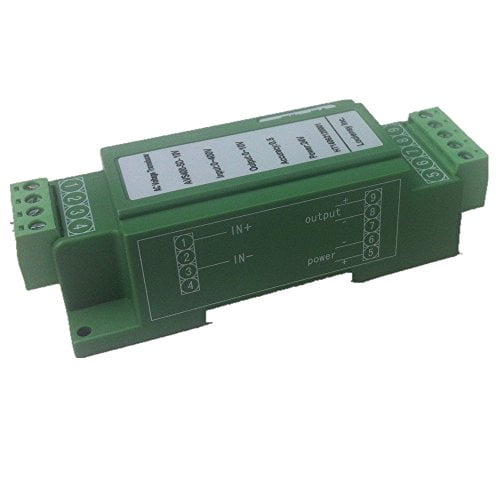 AC Voltage Transducer Voltage Sensor Transmitter Transformer Input 0 ...