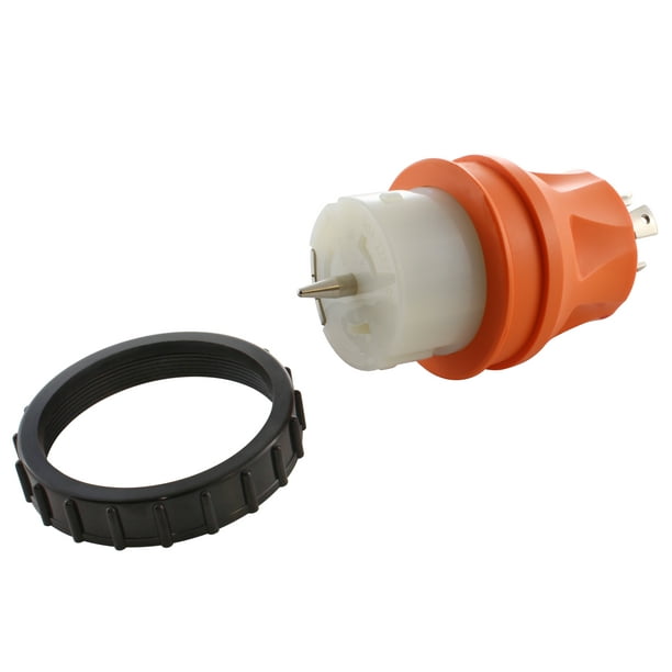 AC WORKS [ADTEL1430] Transfer Switches/ Temp Power L14-30P 30-Amp 4 ...