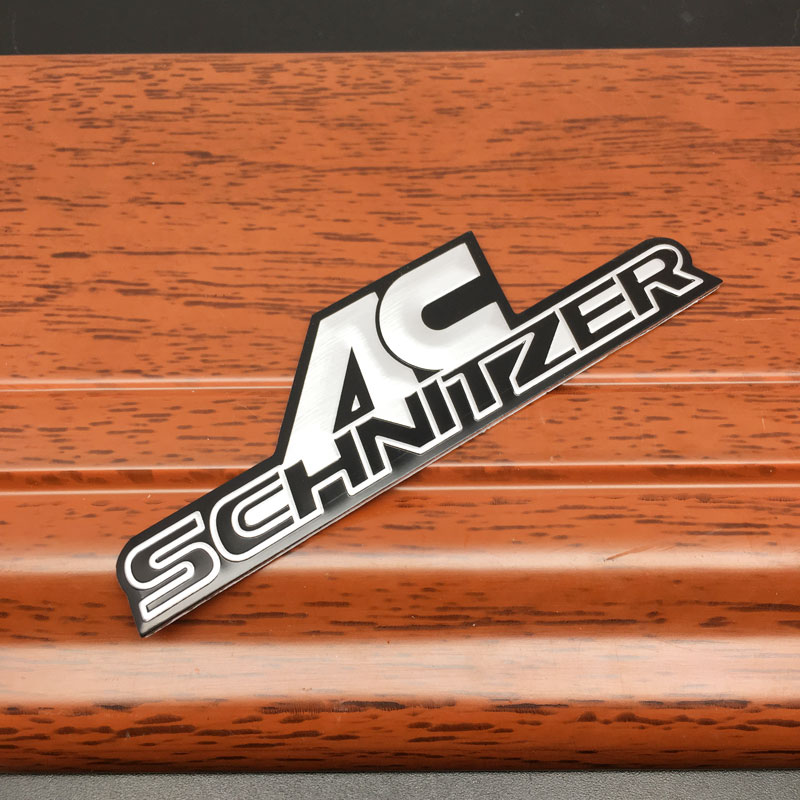 AC aluminum Emblem Sticker For AC Schnitzer M M3 M5 E46 E39 E36 E34 E90 ...