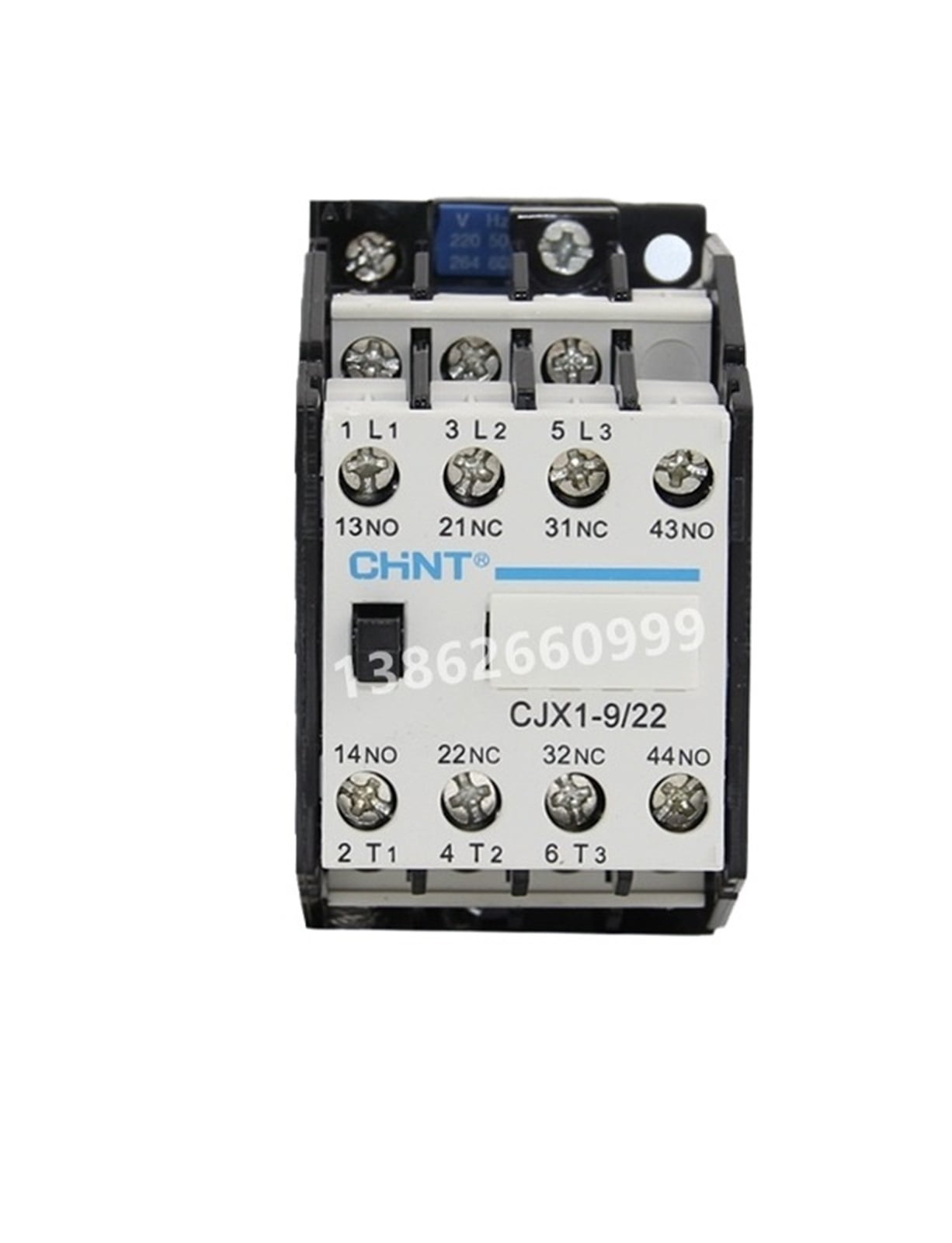 AC contactor CJX1-9/22 380V 220V 110V two normally open and two ...