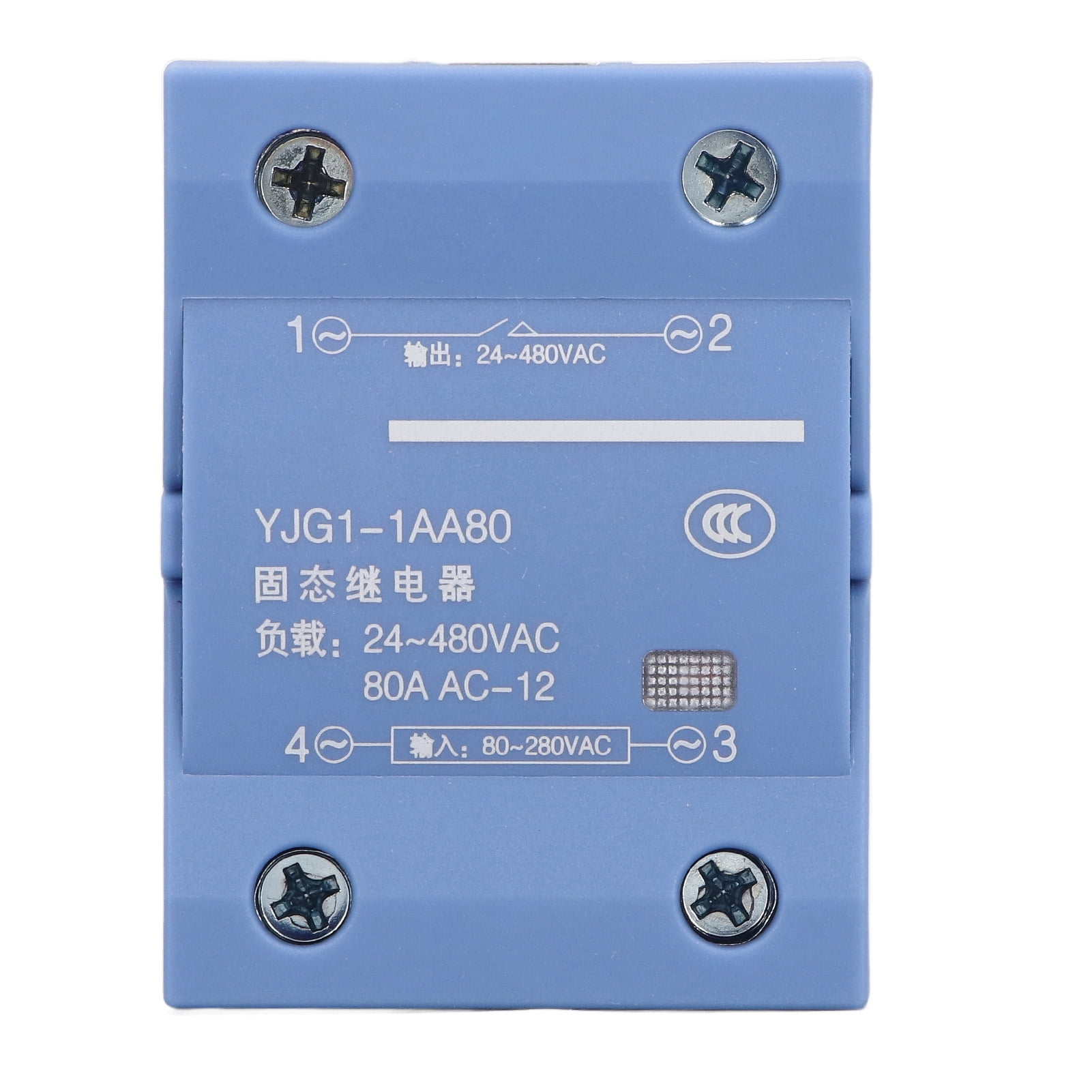 AC to AC Single Phase Solid State Relay AC80?280V Input AC24?480V ...